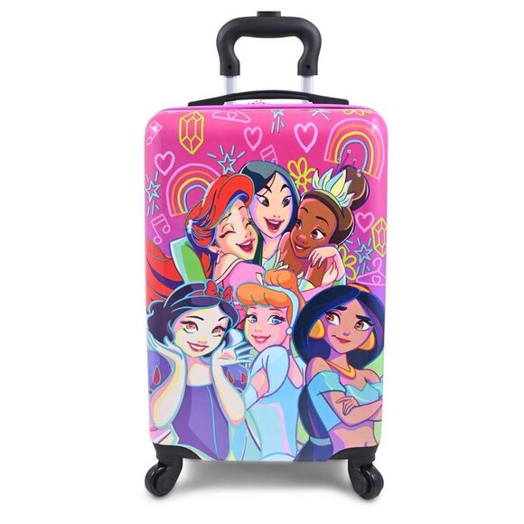 Disney | Toys | Disney Princess Hardside Carry On Spinner Suitcase ...